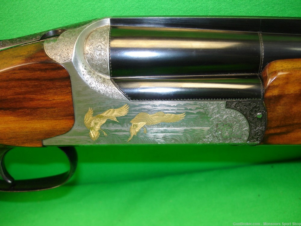 Perazzi TM1 SCO Gold 12ga / 34" Bbl - Engraved by Pasotti - 95% ...