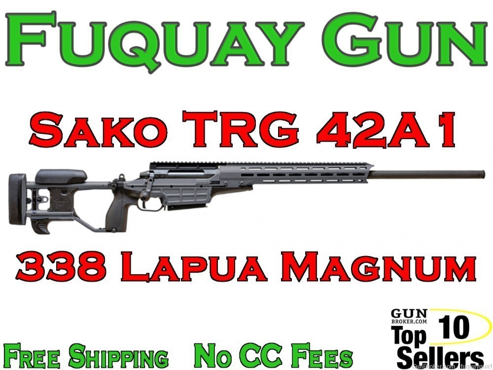 Sako TRG42 A1 338 Lapua JRSWA535 A1 TRG 42 Sako - Bolt Action Rifles at ...