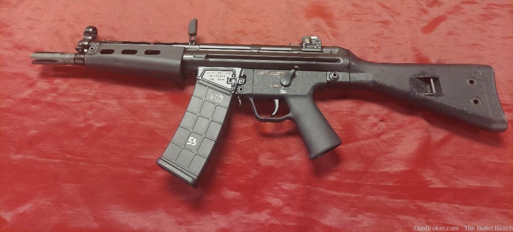 Heckler & Koch HK 53 Full Auto Post Sample Postie SOT Law Letter 5.56 ...