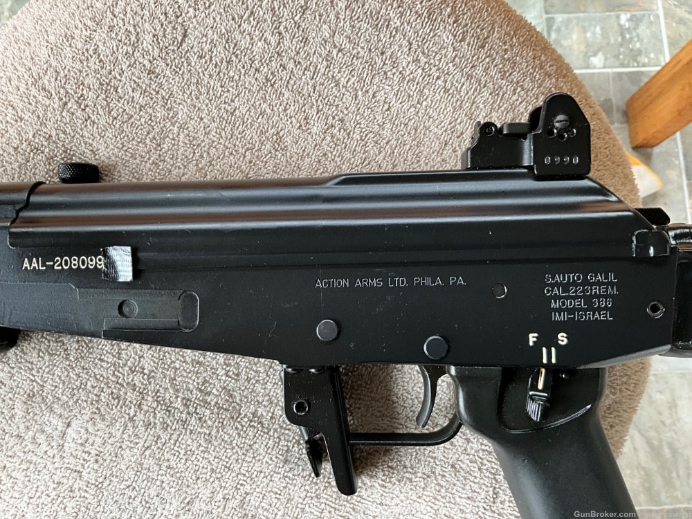 IMI Galil NIB PRE-BAN Action Arms Model 386 AR 5.56 - Semi Auto Rifles ...