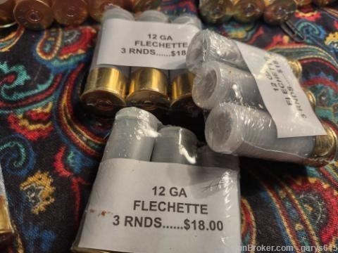 12 Gauge Flechettes, 9 Rounds - Shotgun Shells at GunBroker.com ...