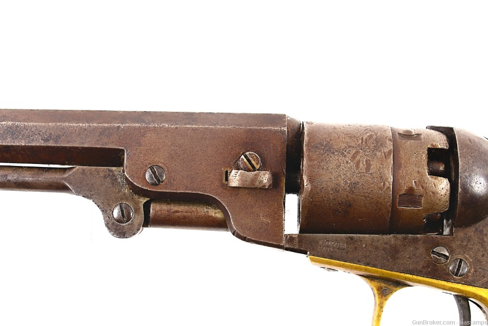 Rare Colt 1865 Pocket Navy .36 Caliber Revolver – SN: 1912 (Antique ...