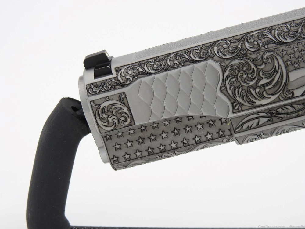 Rare Custom Engraved S&W Smith & Wesson 1911 E Series 45 ACP US Patriot ...