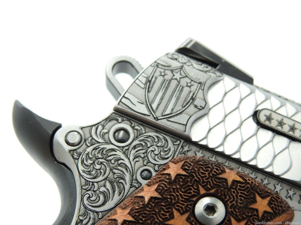 Rare Custom Engraved S&W Smith & Wesson 1911 E Series 45 ACP US Patriot ...