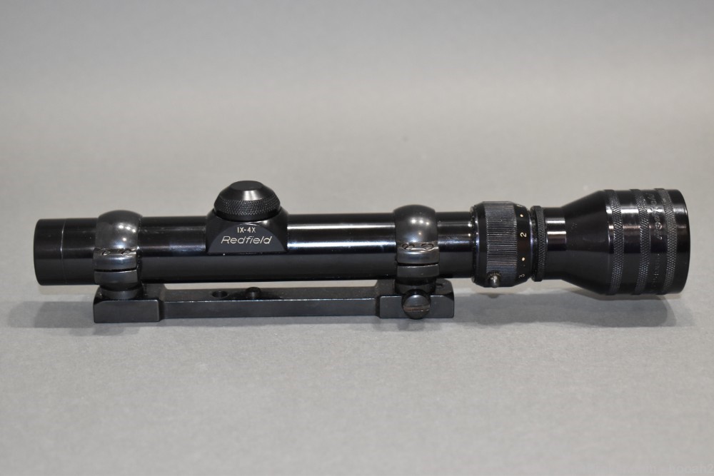 Redfield 1x-4x Rifle Scope W/Base & Rings Duplex Reticle - Gun Scopes ...