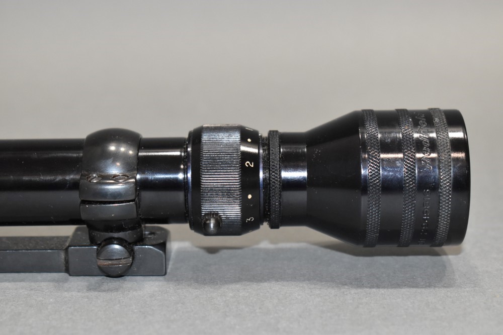 Redfield 1x-4x Rifle Scope W/Base & Rings Duplex Reticle - Gun Scopes ...