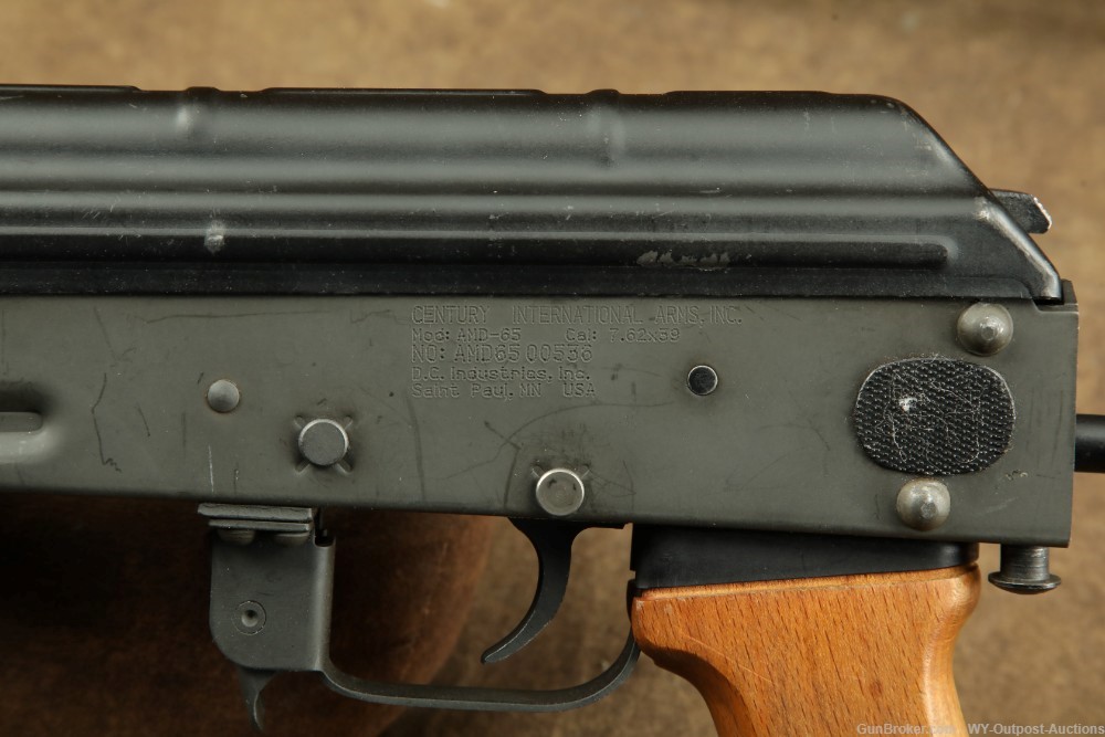 DC Ind CIA Hungarian AMD-65 7.62x39 Rifle AKM AK47 Folding Stock ...