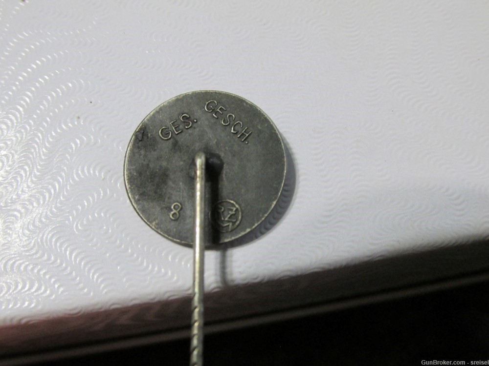 2 ORIGINAL WWII GERMAN STICK PINS-PARTY EAGLE AND NSV SOCIAL WELFARE ...