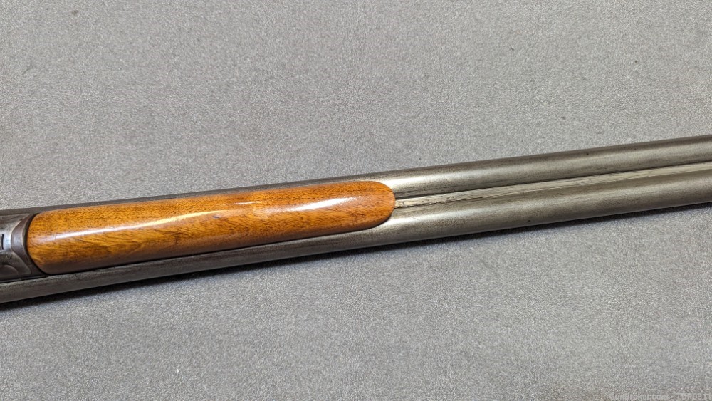 W.H. Hamilton Belgian Side by Side 12 Gauge SXS Damascus PENNY STEEL ...