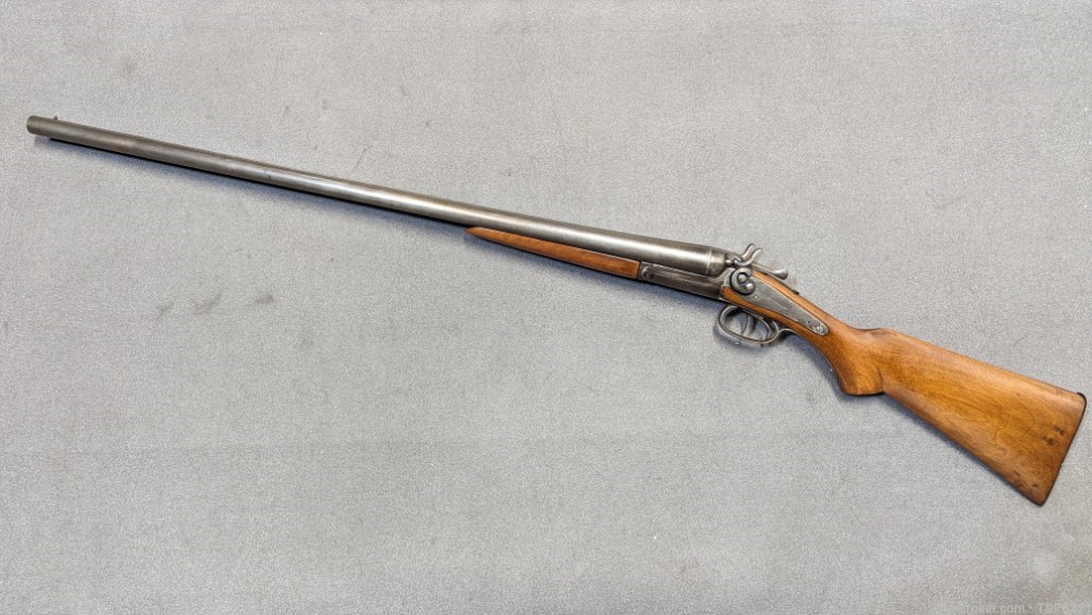 W.H. Hamilton Belgian Side by Side 12 Gauge SXS Damascus PENNY STEEL ...