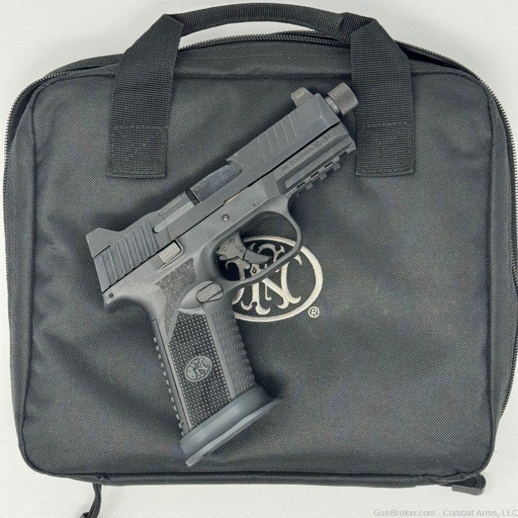 Used FN 509 Tactical, 5 mags, Trij. Sight, Optic Ready, PMM Mag Well ...