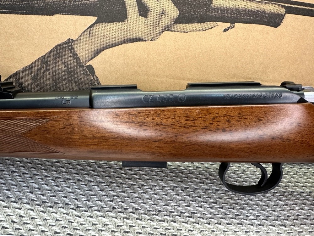 CZ 455 FS FULL STOCK MANNLICHER STOCKED 22lr - Bolt Action Rifles at ...
