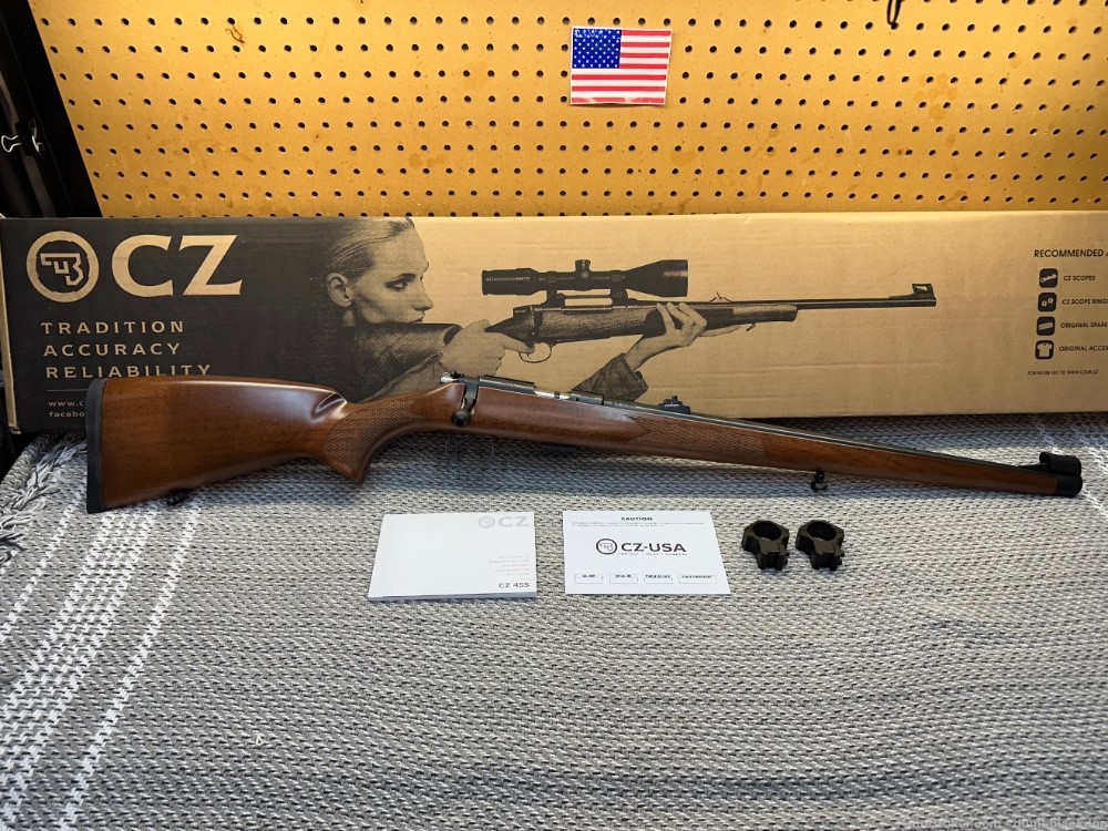 CZ 455 FS FULL STOCK MANNLICHER STOCKED 22lr - Bolt Action Rifles at ...