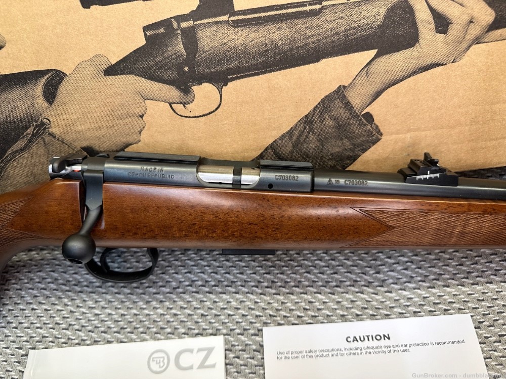 CZ 455 FS FULL STOCK MANNLICHER STOCKED 22lr - Bolt Action Rifles at ...