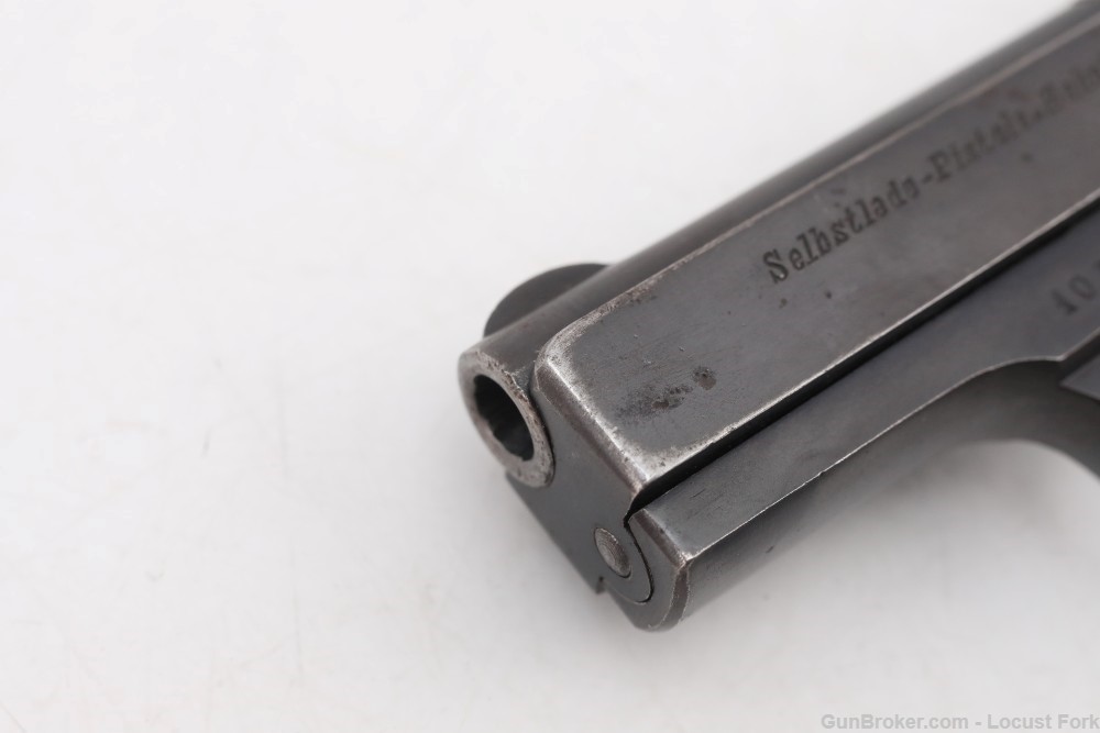 Becker & Hollander Suhl Beholla 7.62 32acp WWI Era 1915-18 Manuf C&R ...