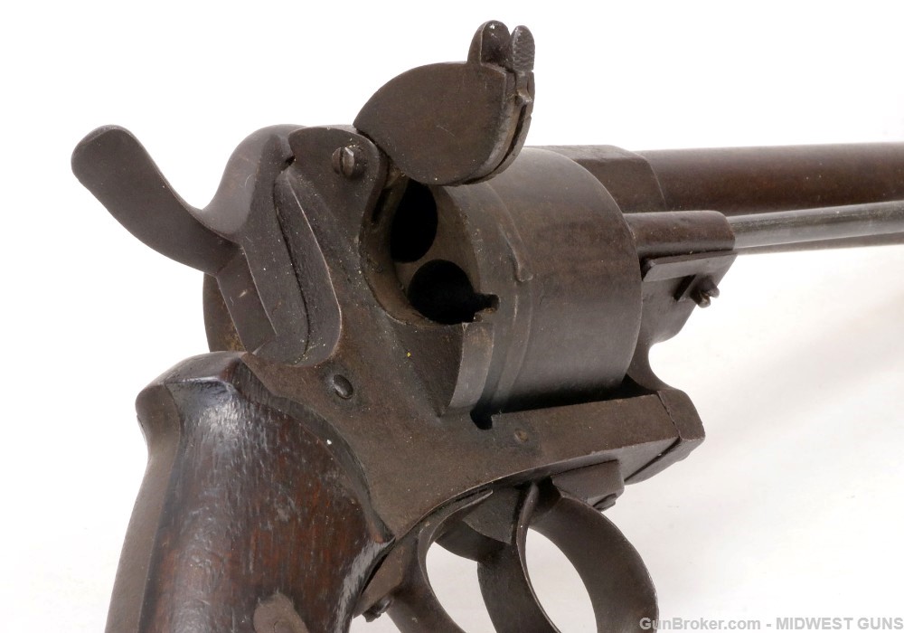 European Pinfire Revolver 11mm 6-Shot Revolver Antique - Antique Guns ...
