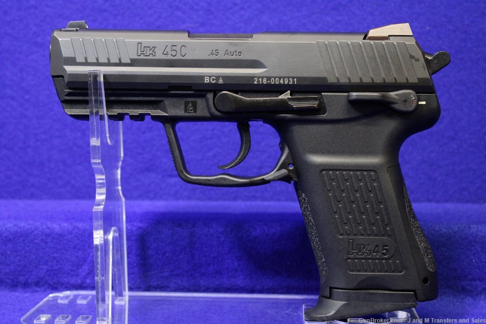 Heckler & Koch HK45C HK45 Compact Crimson Trace 2012 Date Code - Semi ...