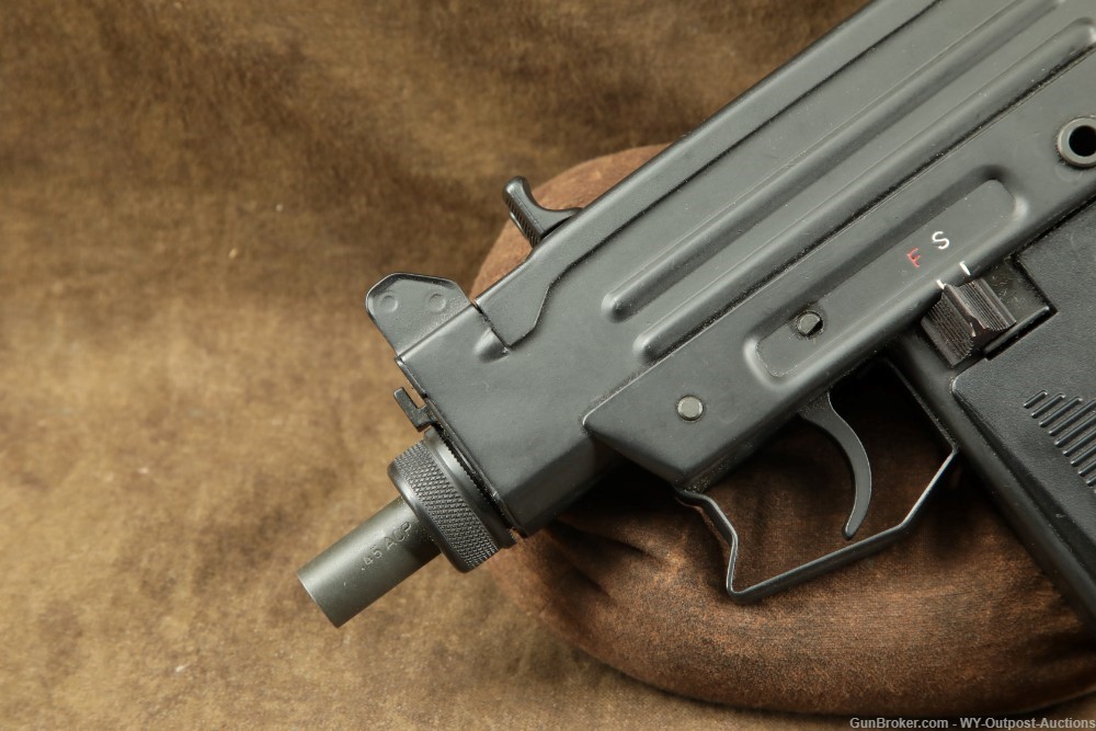 IMI-Israel Action Arms Mini Uzi Pistol .45 ACP & 9mm Combination Gun ...