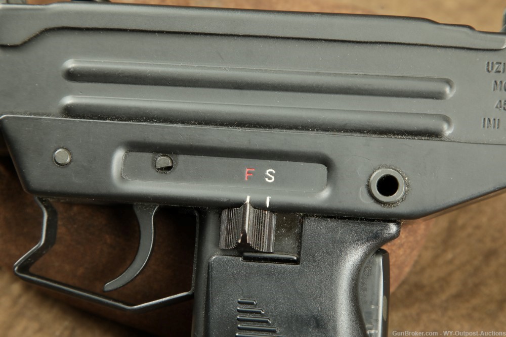 IMI-Israel Action Arms Mini Uzi Pistol .45 ACP & 9mm Combination Gun ...