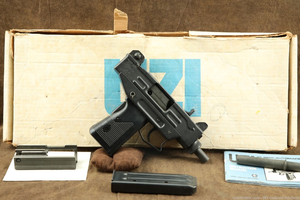 IMI-Israel Action Arms Mini Uzi Pistol .45 ACP & 9mm Combination Gun ...