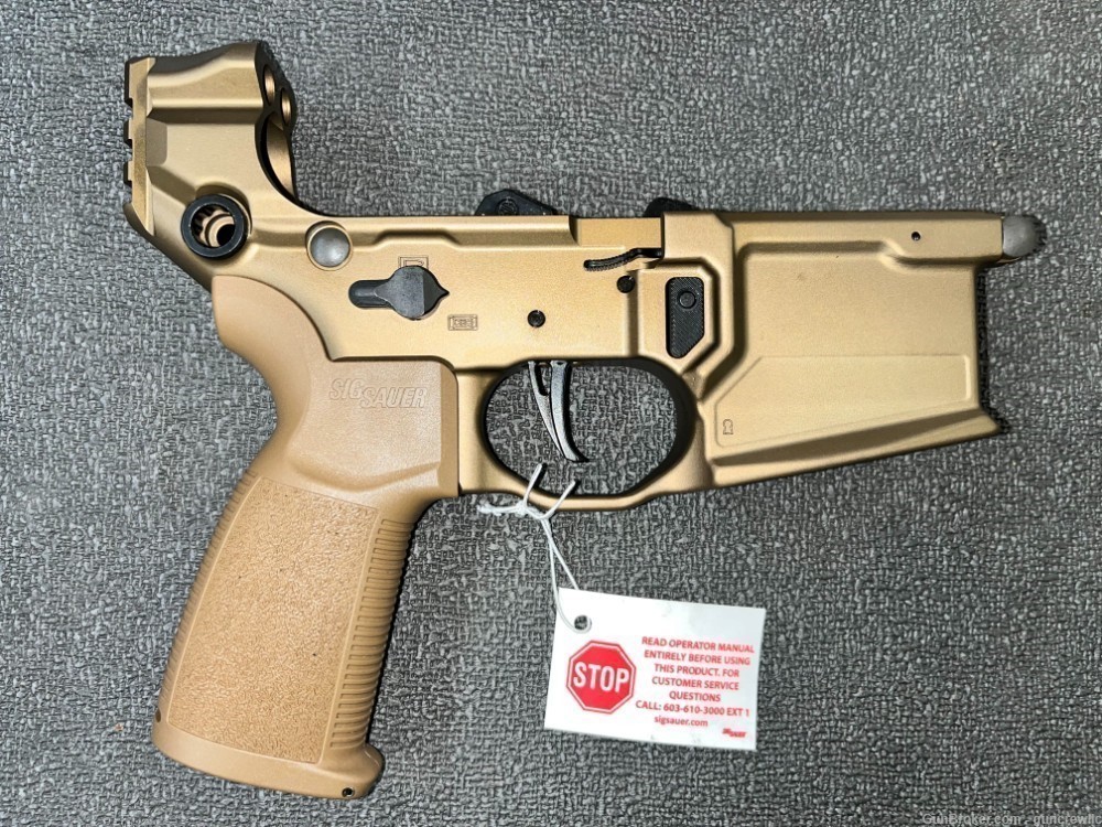 Sig Sauer MCX SPEAR Complete Lower Receiver Coyote Tan CT FDE LAYAWAY ...