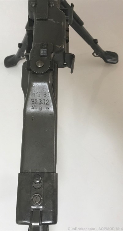 RARE - MG81 Fully transferable Original German WWII MG-81 Machine Gun ...