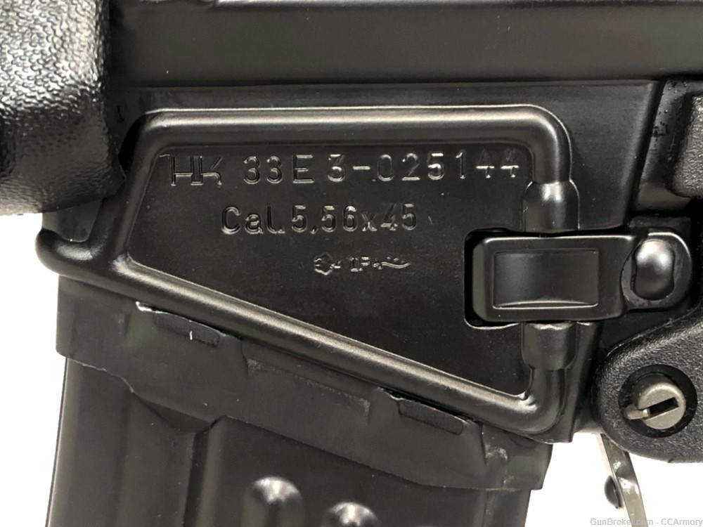 Heckler & Koch HK33E A2 5.56mm Pre-May Dealer Sample Only Machine Gun ...