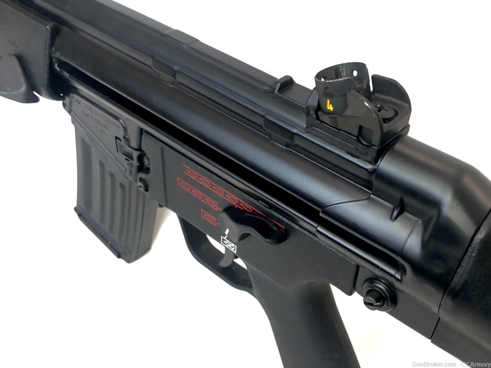 Heckler & Koch HK33E A2 5.56mm Pre-May Dealer Sample Only Machine Gun ...