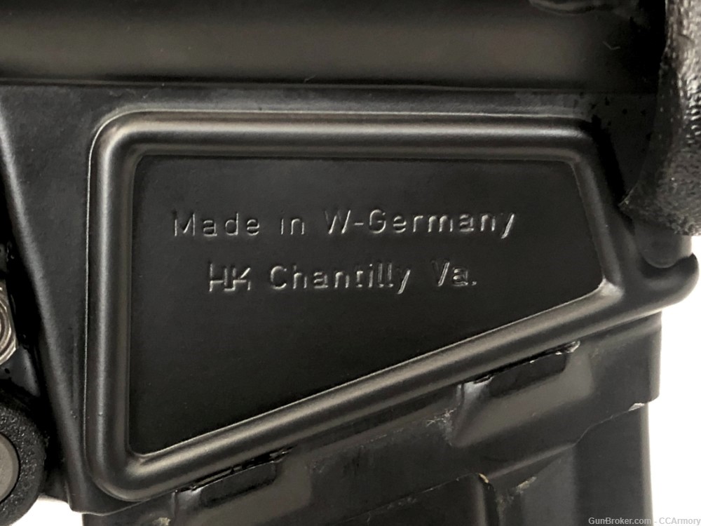 Heckler & Koch HK33E A2 5.56mm Pre-May Dealer Sample Only Machine Gun ...