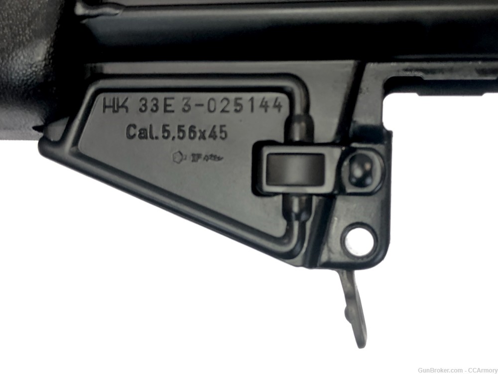 Heckler & Koch HK33E A2 5.56mm Pre-May Dealer Sample Only Machine Gun ...