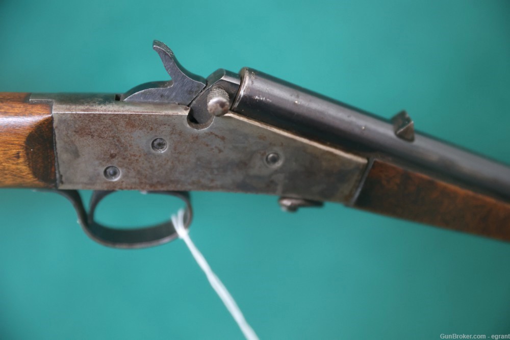 B2547 J Stevens 14 1/2 Little Scout 22 single shot boys rifle case ...