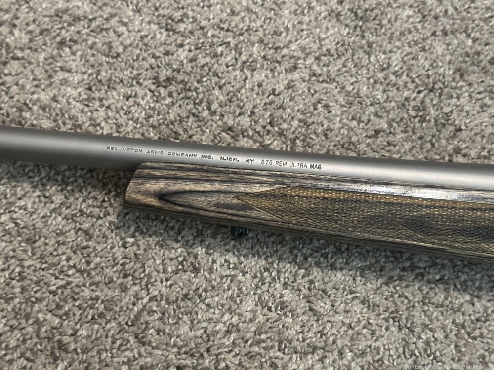 Remington 700 LSS 375 RUM rare stainless laminate ss 26” limited safari ...