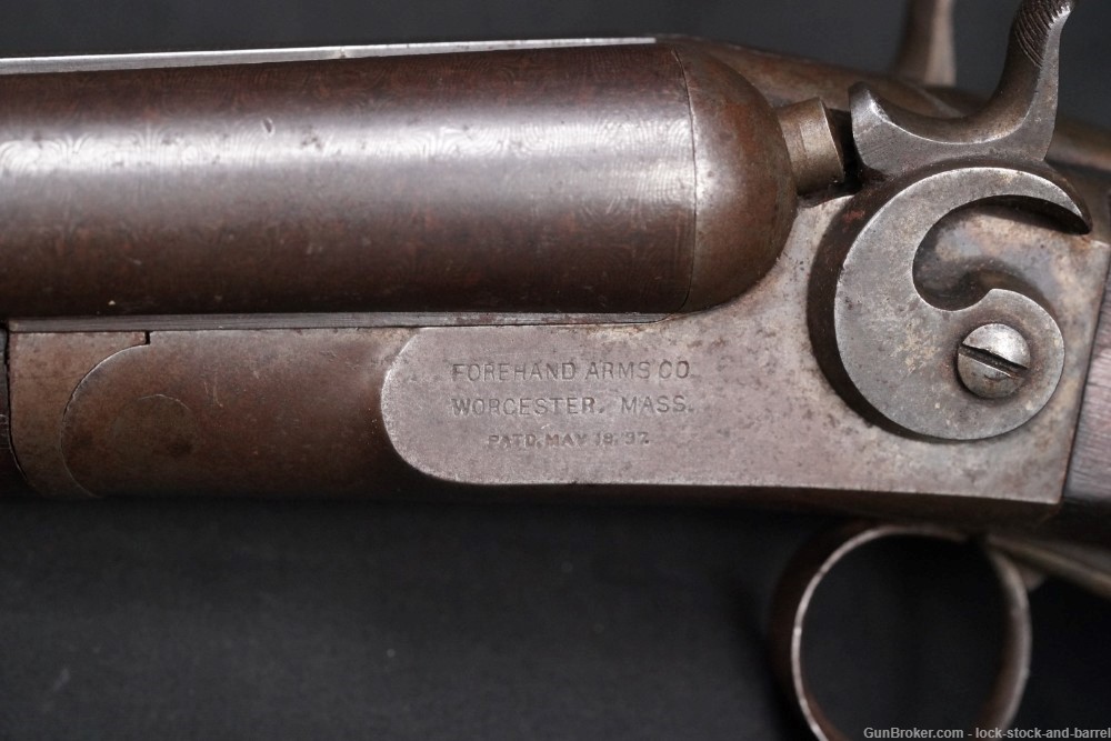 Forehand Arms Co. 12 Gauge Side By Side Double Barrel 28” Shotgun, C&R ...