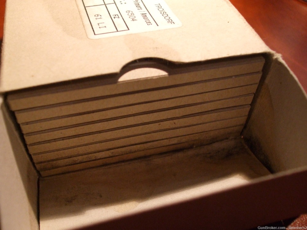 1200 Dynamit Nobel 6.45mm, Nr. 6504 Berdan Primers, 8 boxes of 150 ...