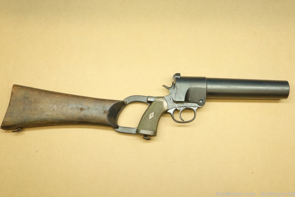 Webley & Scott No 1 Mark I Flare Gun With Stock GB0824WEB - WW1 & WW2 Collectibles at GunBroker ...