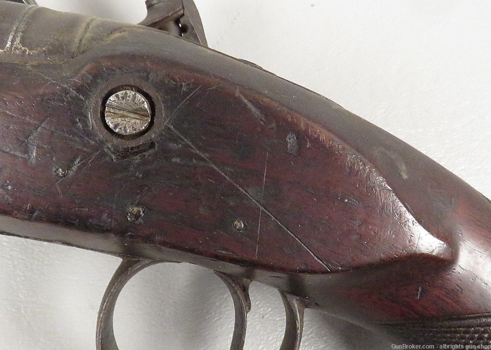 P BOND LONDON ANTIQUE MATCHED PAIR FLINTLOCK OFFICERS PISTOLS ...