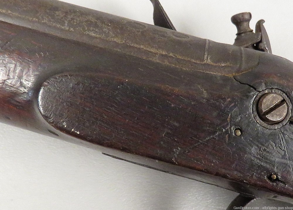 P BOND LONDON ANTIQUE MATCHED PAIR FLINTLOCK OFFICERS PISTOLS ...