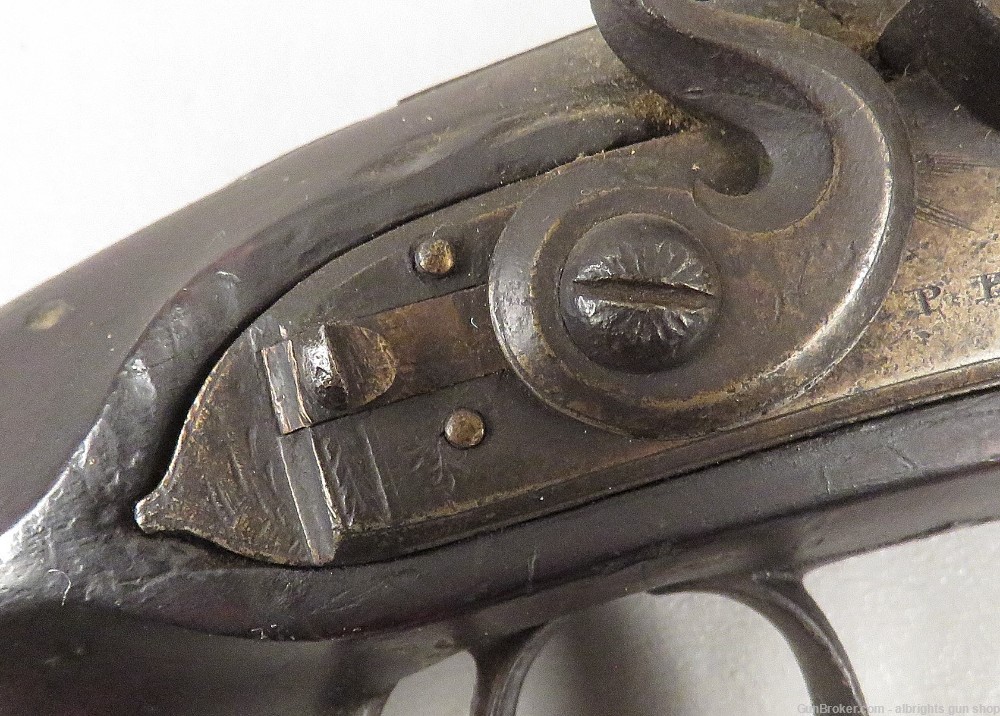 P BOND LONDON ANTIQUE MATCHED PAIR FLINTLOCK OFFICERS PISTOLS ...