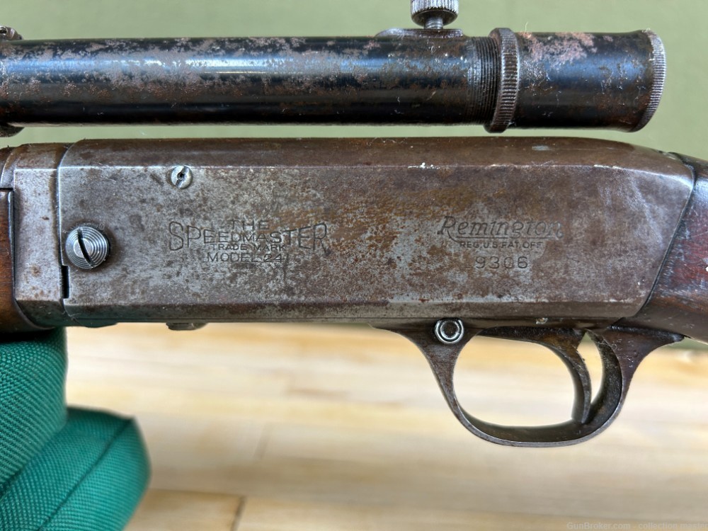 Remington Model 241 Speedmaster Semi Auto Rifle .22 LR 24" Barrel W ...