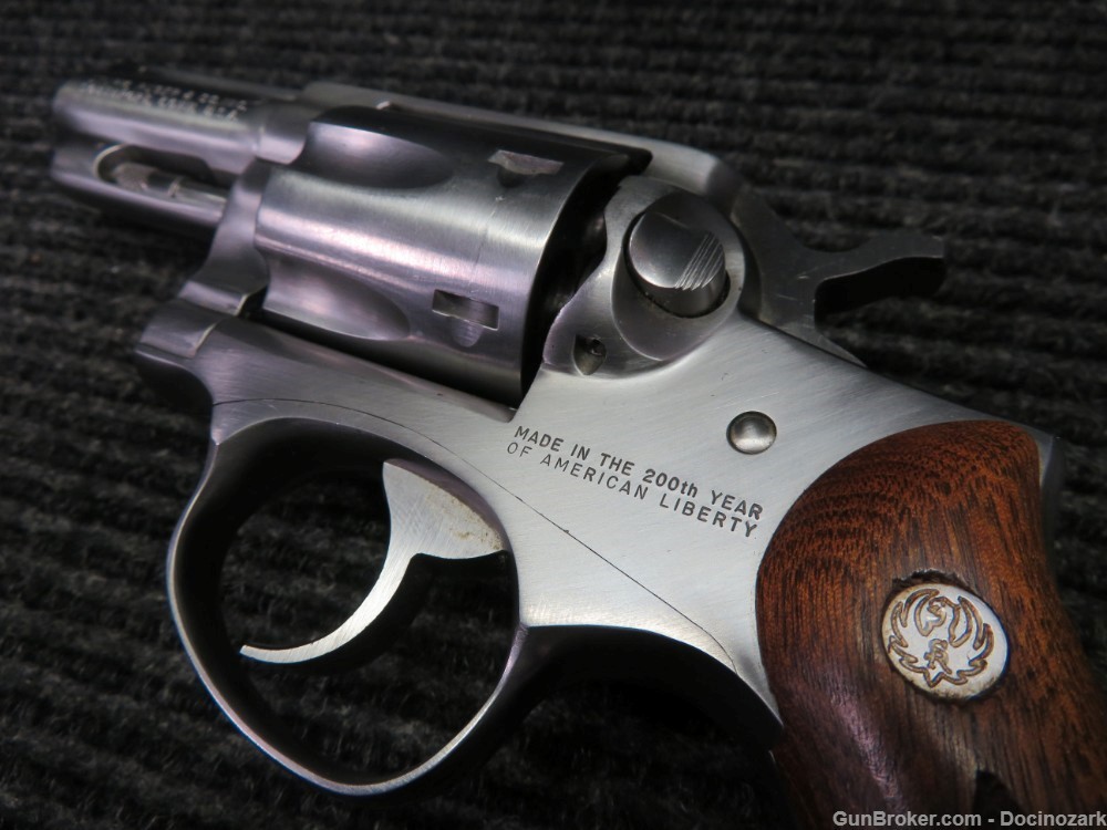 Ruger Speed Six Bicentennial 357 Magnum DA/SA 200th Year 1976 Speed 6 ...