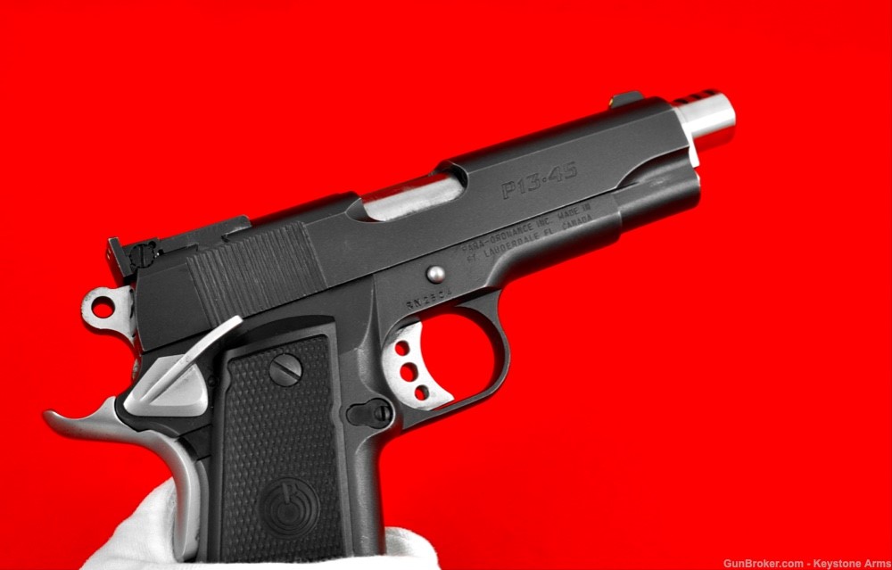 Awesome Custom Para Ordnance P13 .45 ACP Kings Gun Works Upgraded $.01 ...