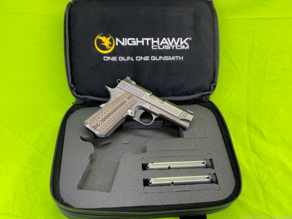 NIGHTHAWK CUSTOM WARHAWK OFFICER 9MM LUGER COMPACT CARRY WAR HAWK SMOKE ...