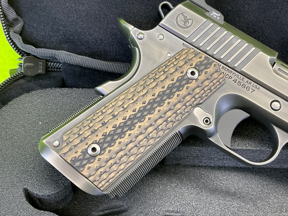 NIGHTHAWK CUSTOM WARHAWK OFFICER 9MM LUGER COMPACT CARRY WAR HAWK SMOKE ...