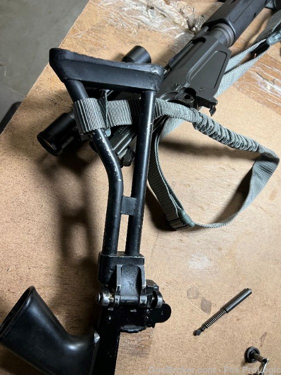 FN FAL Rhody Para Folding Stock & ARGY Para Stanag Scope Mount on SA58 ...