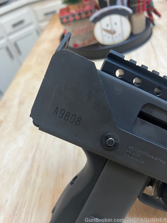 MasterPiece Arms MPA10 - .45 ACP - MAC-10 - Optics Ready - MPA10SST-A ...