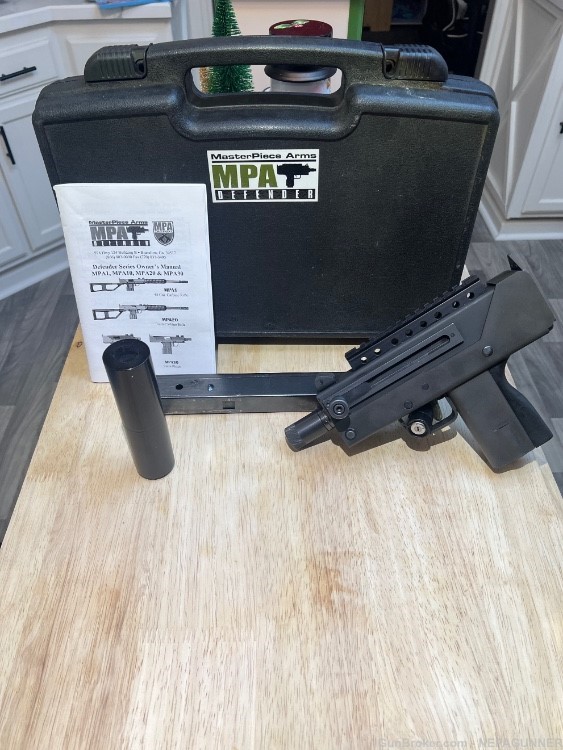 MasterPiece Arms MPA10 - .45 ACP - MAC-10 - Optics Ready - MPA10SST-A - Semi Auto Pistols at ...