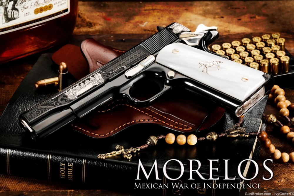 MEXICAN WAR OF INDEPENDENCE - MORELOS COLT 1911 38 SUPER ONE of 200 ...