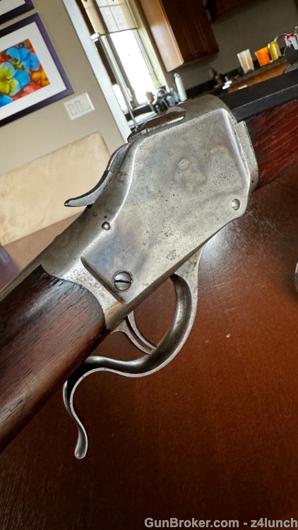 Antique Winchester 1885 Hi Wall double set triggers 38-56 rare - Single ...