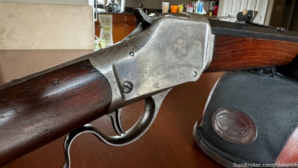 Antique Winchester 1885 Hi Wall double set triggers 38-56 rare - Single ...