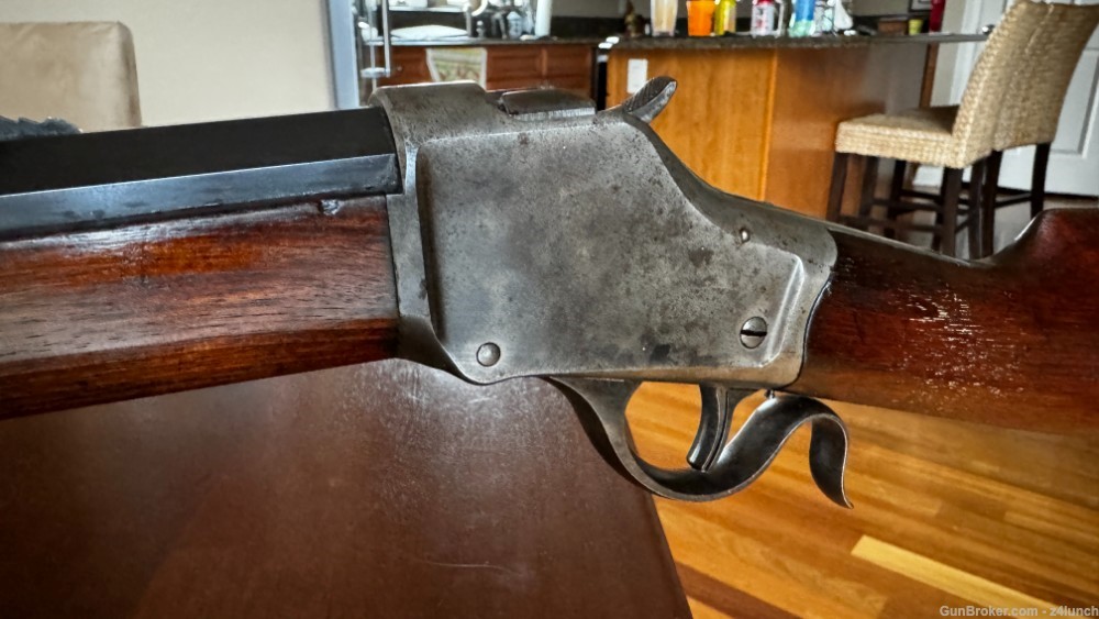 Antique Winchester 1885 Hi Wall double set triggers 38-56 rare - Single ...